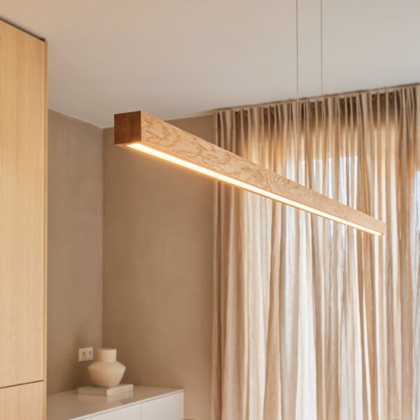 Hanglamp houten balk kopen?l ByLum 180 Eiken